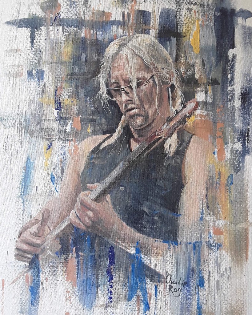 Artist Profile: Charlie Roy, Prog Portrait Painter – Proglodytes